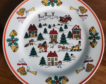 Christmas Joy Plates - Etsy