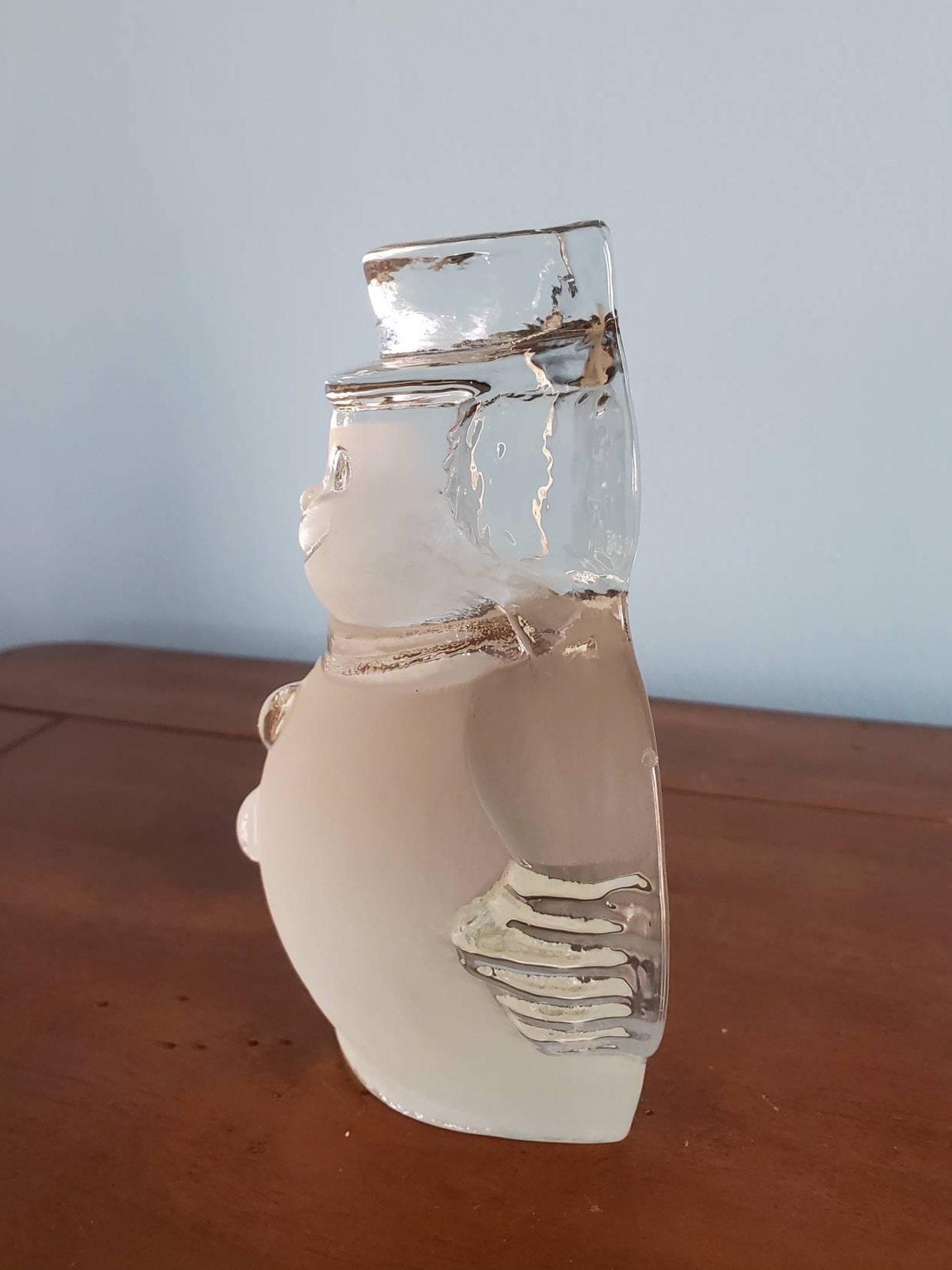 Viking Glass Snowman | Etsy