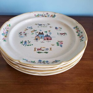 International Heartland Dinner Plate Set of 4 - Etsy