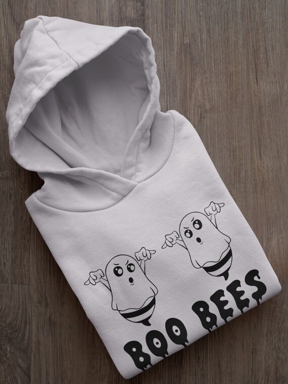 Boo Bees Breastfeeding Cropped Hoodie Sweater Halloween - Etsy