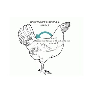 Chicken Saddle With Optional Wing Guard - Etsy