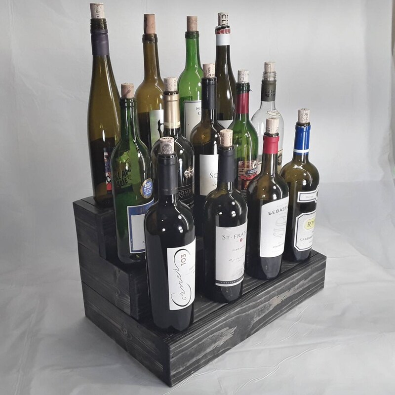 Tiered Bar Shelf - Etsy