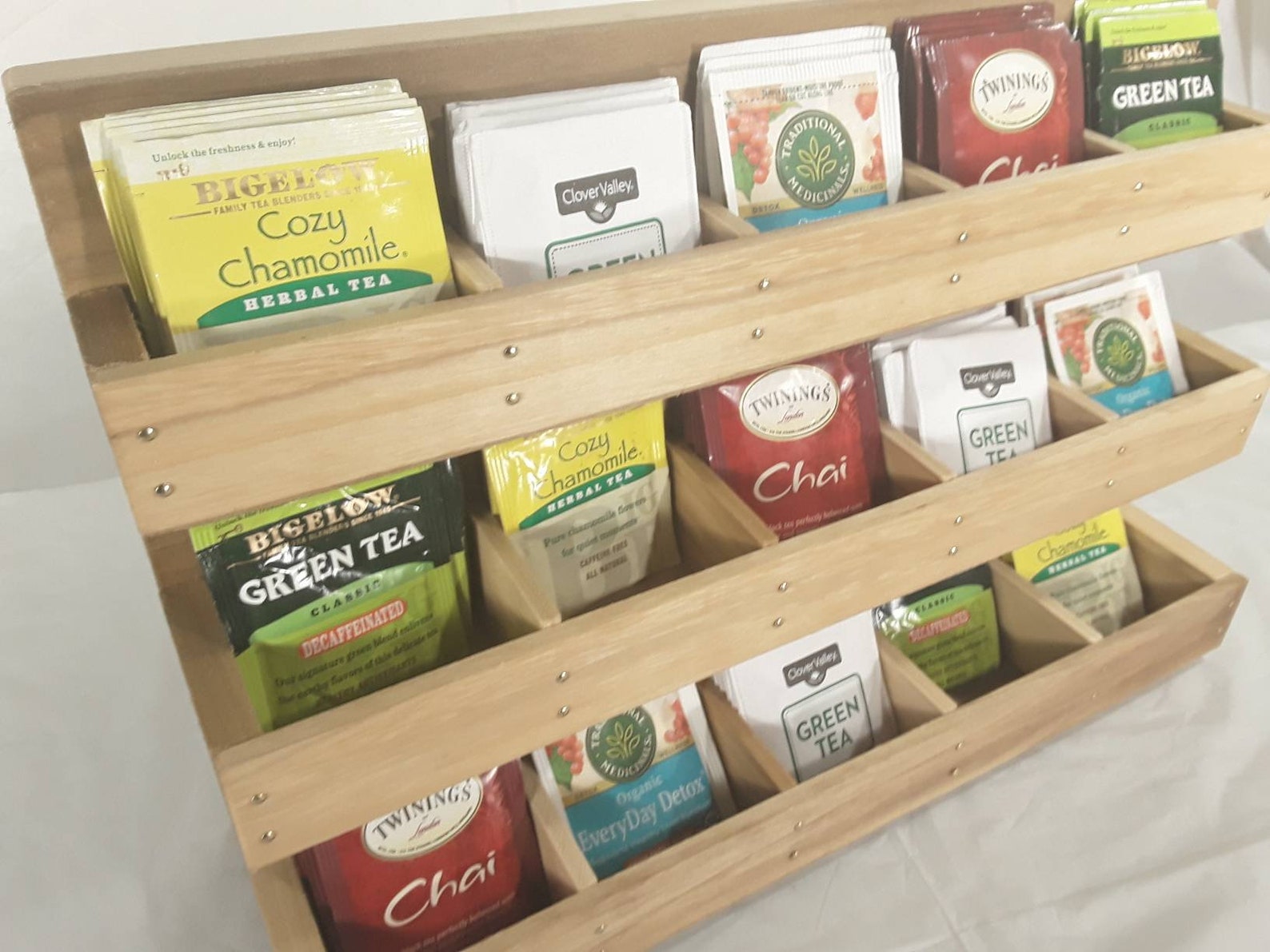 Made to Order Beautiful Tea Rack Organizer for Individually - Etsy