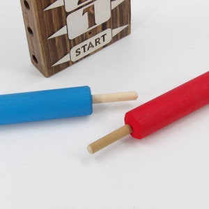 Petanque Bocce Cornhole Scoreboard With Pegs Laser Engraved Wood Extra ...