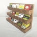 Made to Order Dark Tea Rack Organizer for Individually Wrapped Tea Bags ...