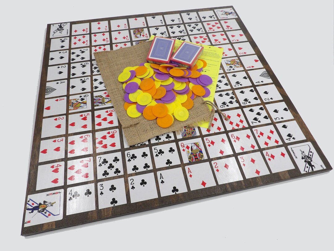 Made to Order. Eyed Jack Game Board. Cross Layout. 2 Ft X 2 - Etsy