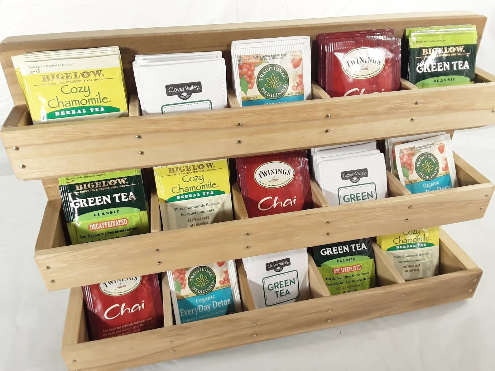 Made to Order Beautiful Tea Rack Organizer for Individually | Etsy