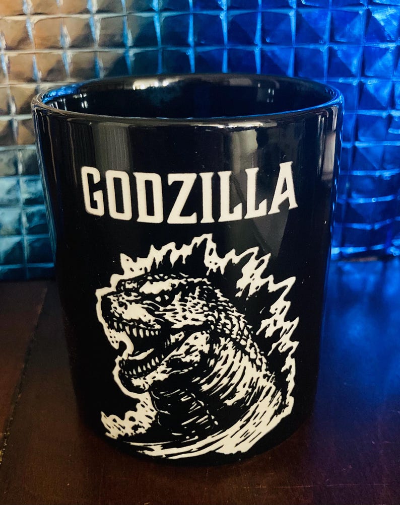 Engraved Coffee Mug -godzilla -great Gift for Any Holiday Including ...