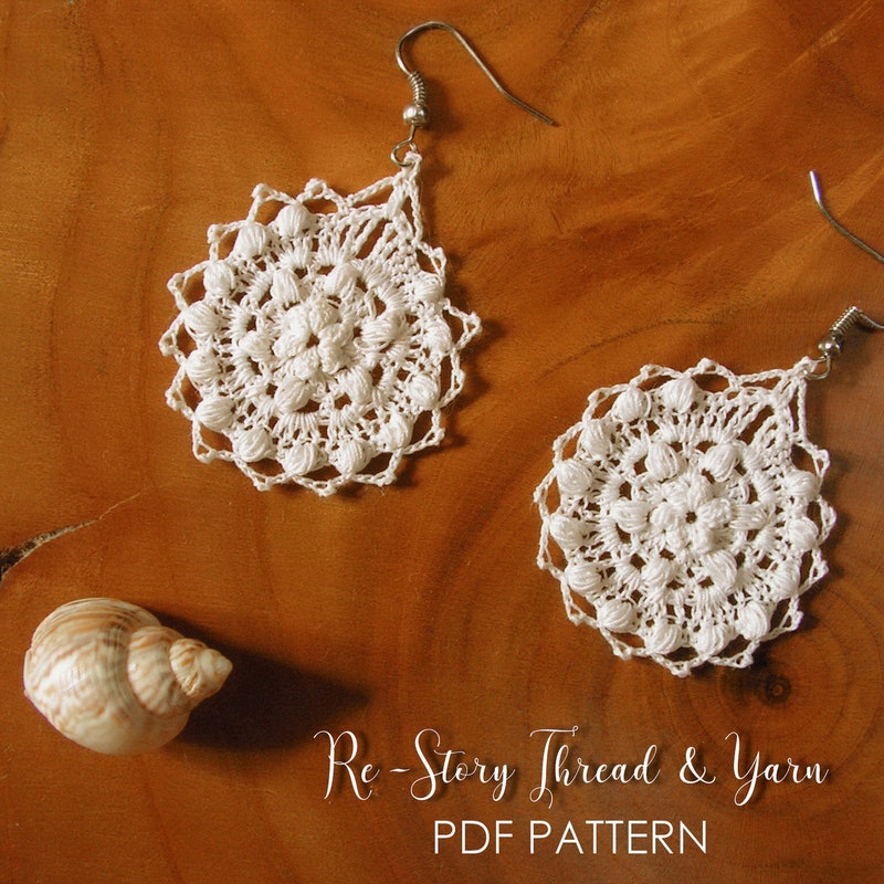 Crochet Earring Patterns - Etsy