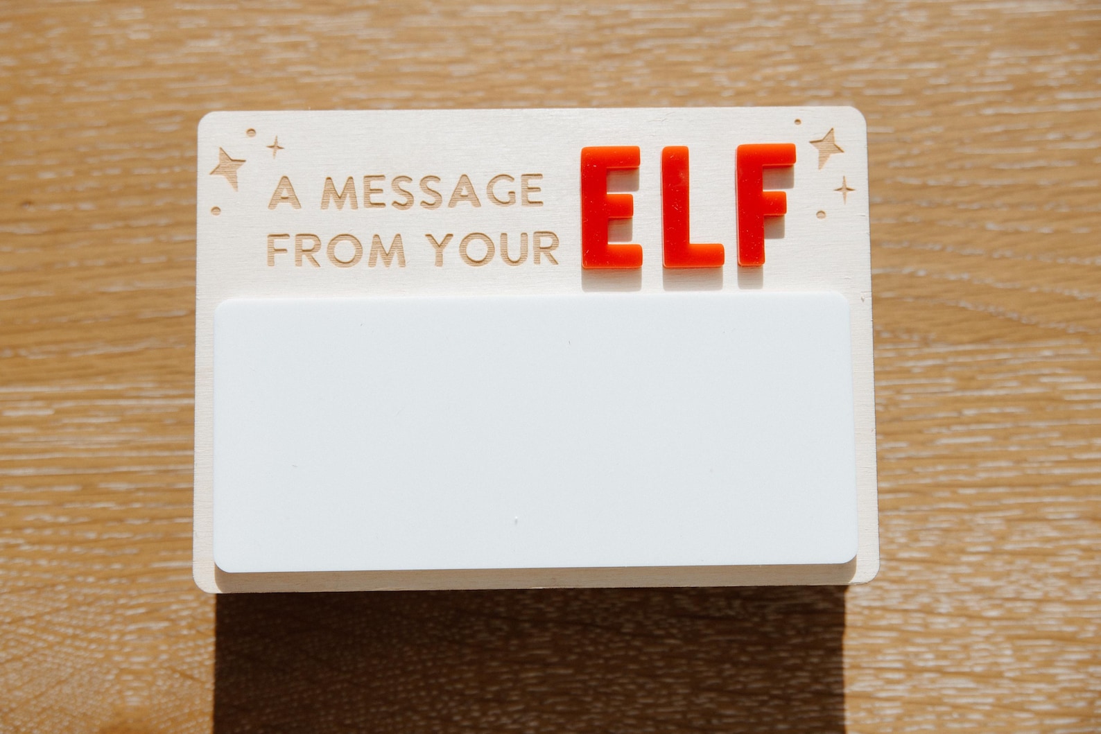 A Note From Your Elf | Elf on the Shelf Sign - Etsy UK