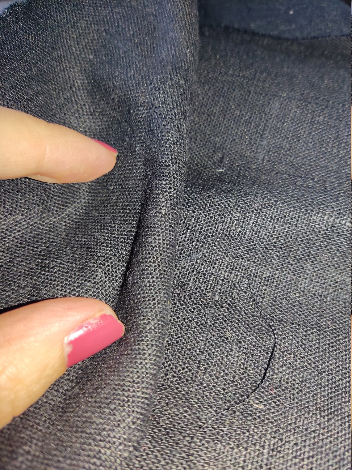 Soft Pure Linen Fabric Very Heavy Weight Canvas Undyed. 280 - Etsy