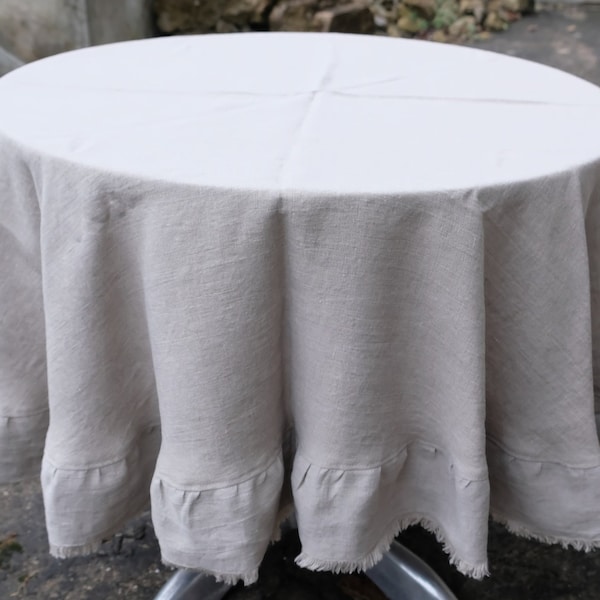 Linen Tablecloth - Etsy