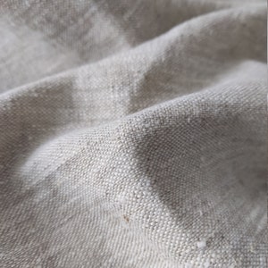 Soft Linen Fabric, Very Heavy Weight Canvas, Undyed. 280 Gsm Organic ...