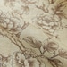 Softened Floral Pattern Linen Fabric, Heavy Weight Linen Upholstery ...