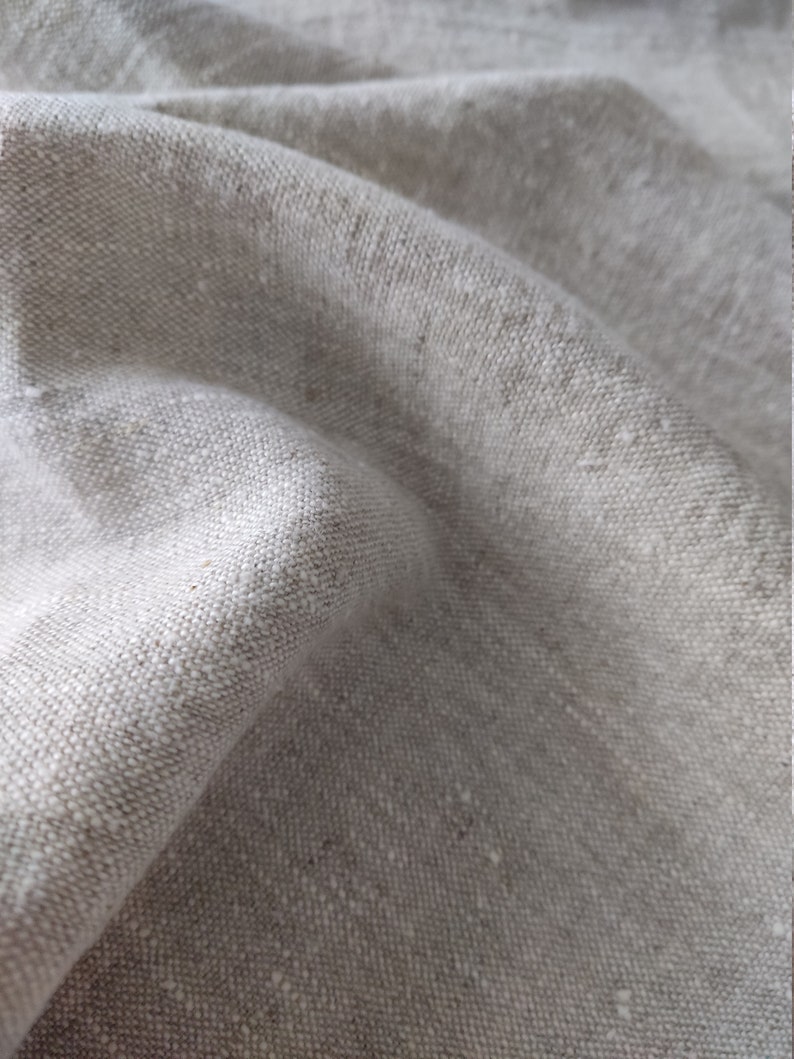 Soft Linen Fabric, Very Heavy Weight Canvas, Undyed. 280 Gsm Organic ...