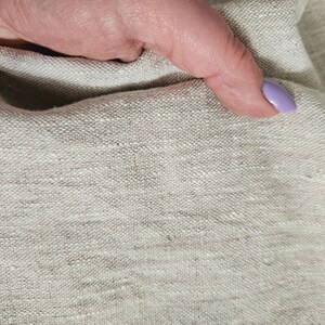 Gingham Linen Fabric Checks Natural Fabric Classic Checks Stonewashed ...