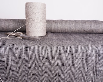 Pure Linen Fabric, Very Heavy Weight, Undyed, Prewashed. 280 Gsm ...