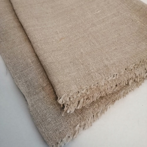 EXTRA HEAVY Pure Linen Fabric Heavy Weight Not-dyed | Etsy