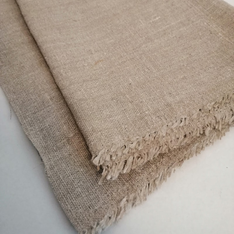 Heavy Linen Fabric - Etsy
