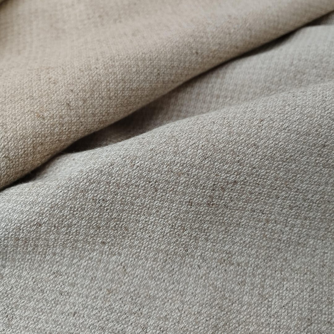 EXTRA Heavy Linen Fabric, Heavy Weight, Undyed, Stonewashed 400 Gsm ...