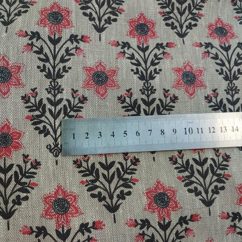 Block Print Linen - Etsy