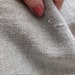 Soft Pure Linen Fabric, Very Heavy Weight Canvas, Undyed. 280 Gsm ...