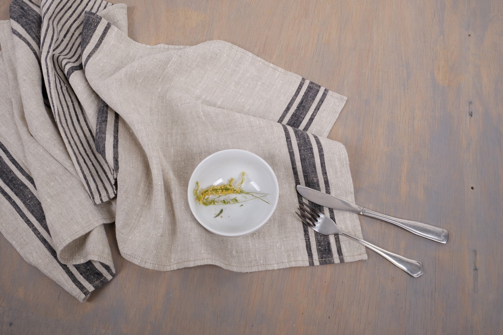 Natural Linen Table Runner Handmade Linen Table Runner - Etsy