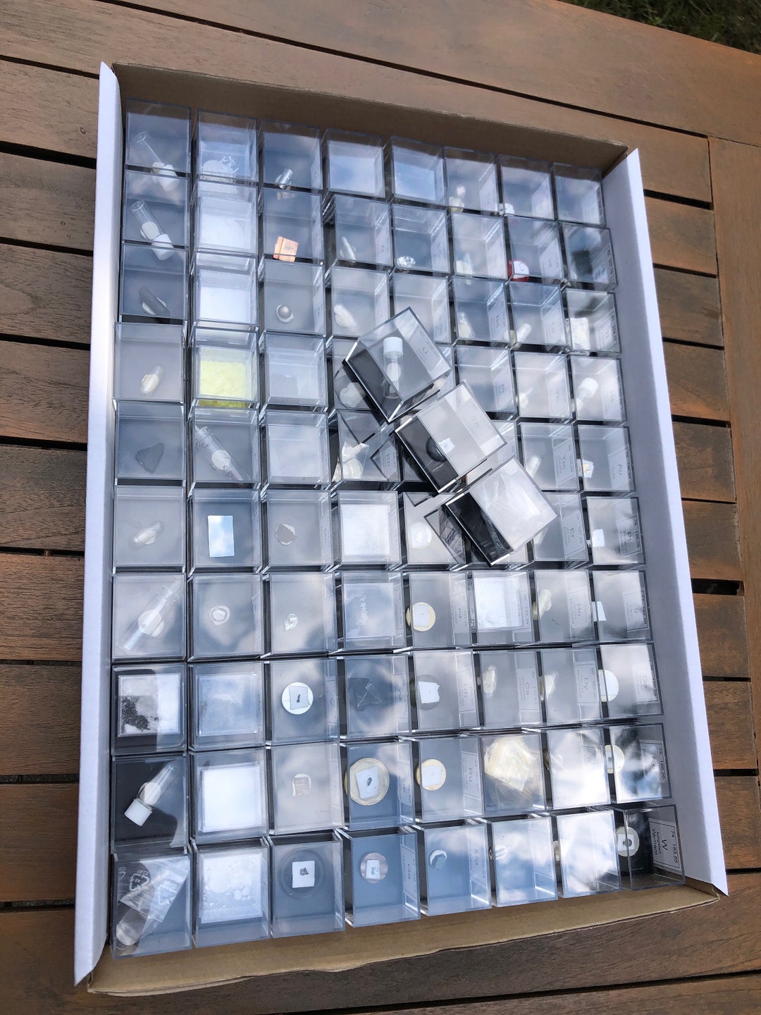 Periodic Table With Real Elements, 80 Different Elements, Periodic ...