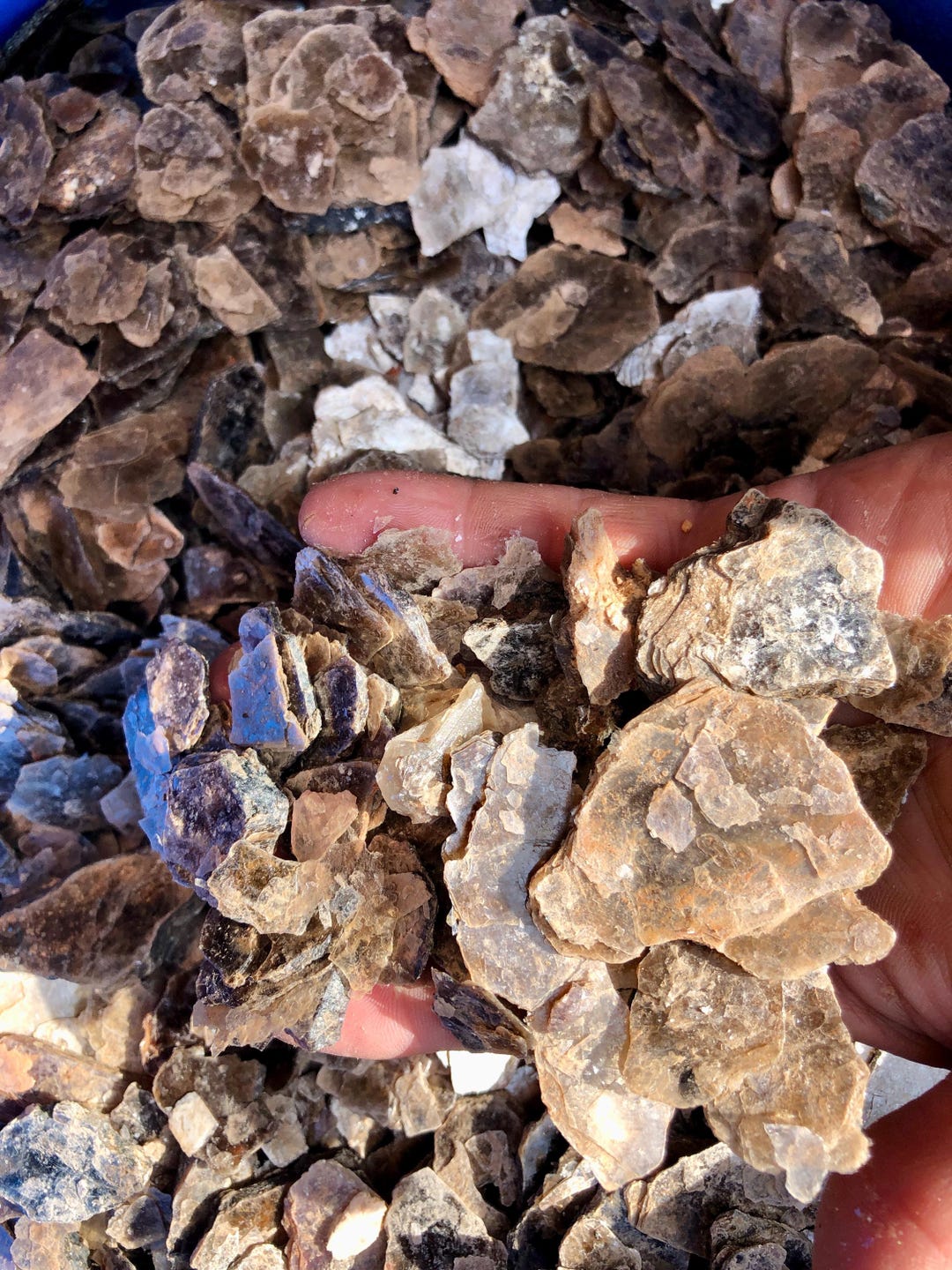 Muscovite, Small Particles, 0.9 Kg (11.06 Euro/kg) Muscovite, Potassium ...