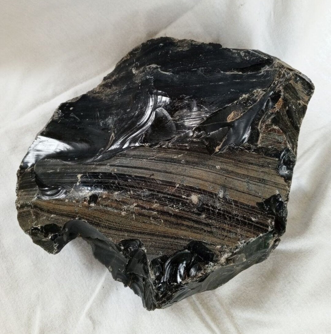 Obsidian, 5.8 Kg, Beautiful XXL Rarity From Armenia - Etsy