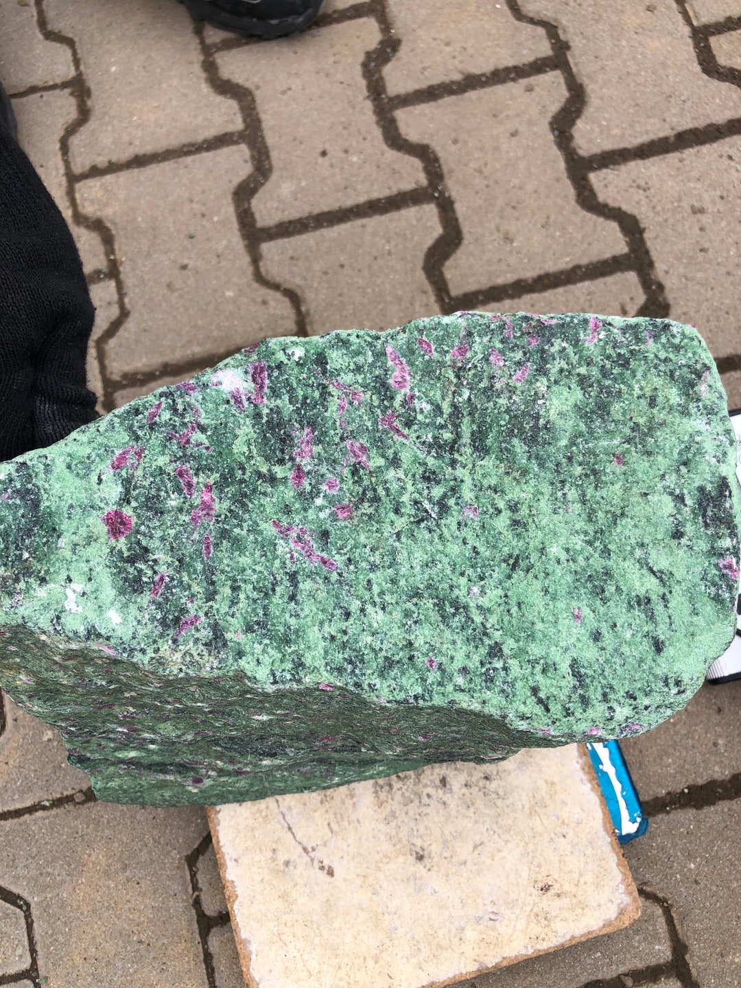 Very Large Ruby in Zoisite 31.8 Kg Red/green Tanzania Rare - Etsy UK