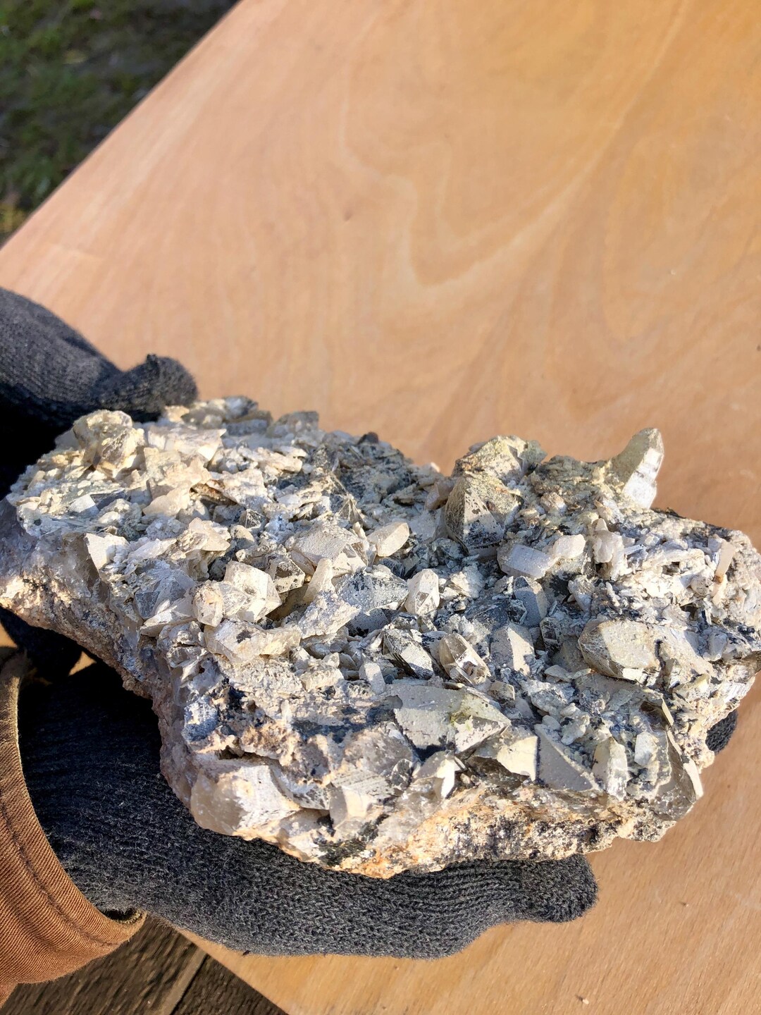 Quartz Rock Crystal With Hyalite 2.2 Kg 11.20 Euro/kg a Rarity From ...