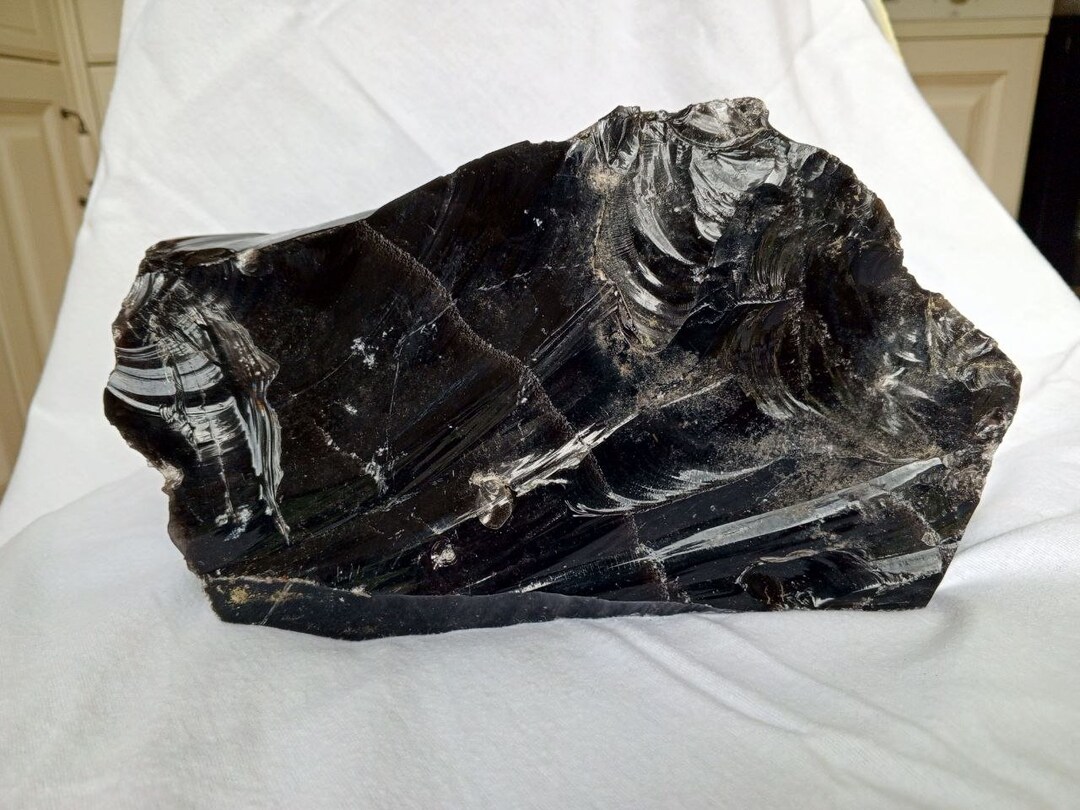 Obsidan, 4.9 Kg, Beautiful XXL Rarity From Armenia - Etsy UK