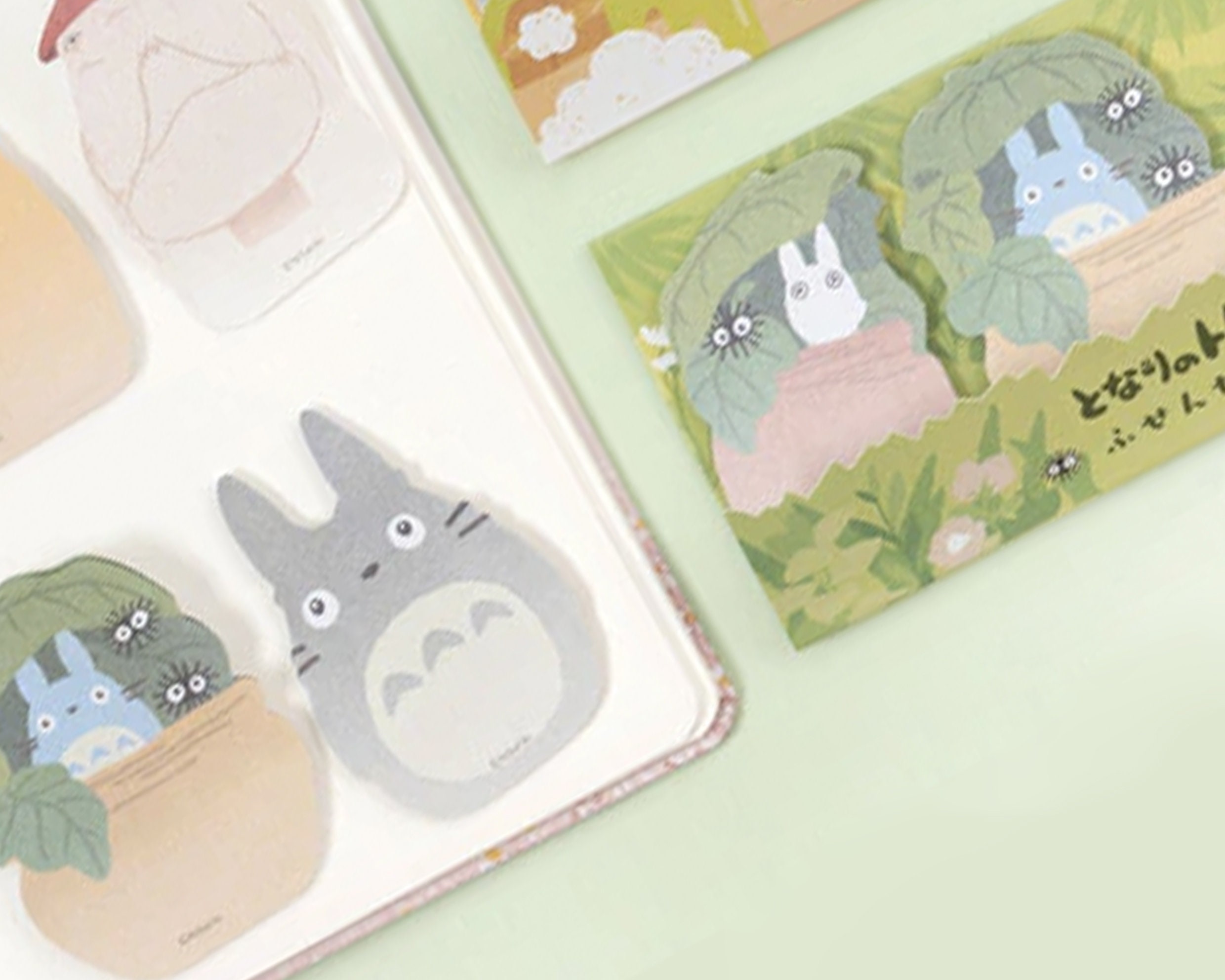 Totoro Studio Ghibli Cute Kawaii Post-it Note Memo Sticky Pad Office ...
