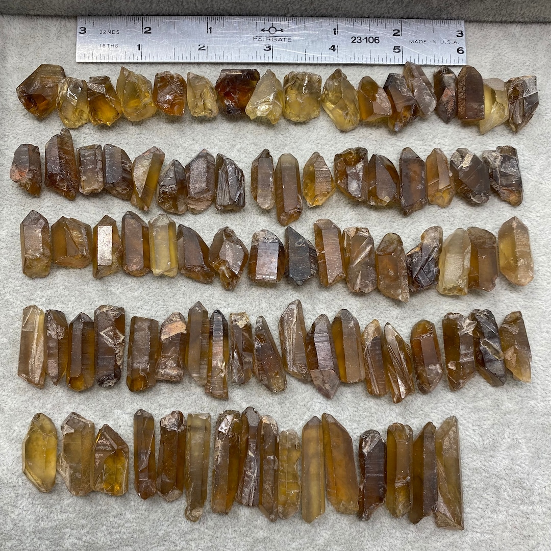 Natural Citrine Rough From Congo Under 4grams Natural - Etsy