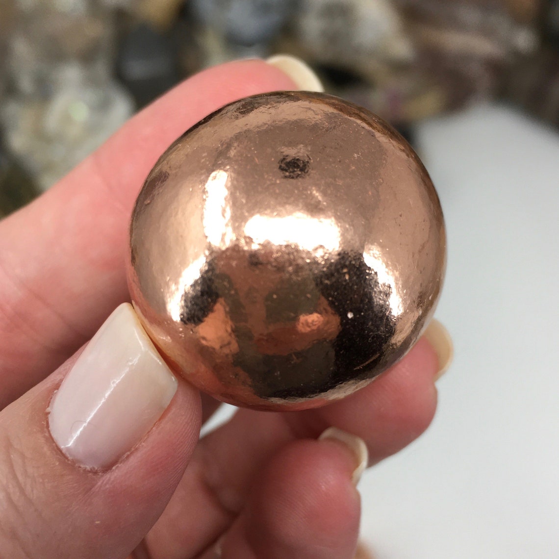 Copper 30mm Spheres copper copper spheres metal spheres | Etsy