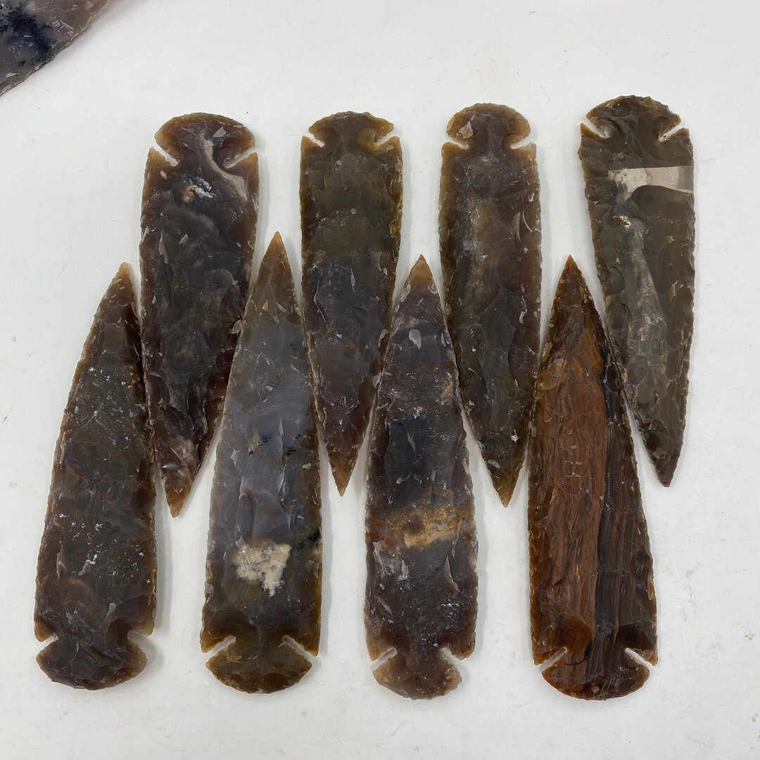 Jasper Variety 5" Arrowhead Replicas, Jasper, Arrowhead, Arrowheads ...