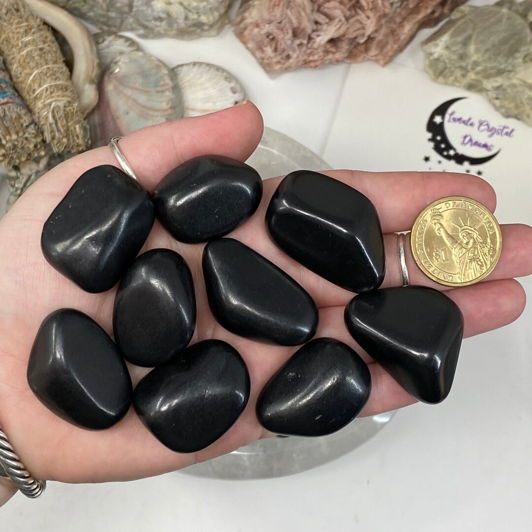 Shungite Large Tumble, Shungite, Tumbled Stones, Tumbles, Shungite ...