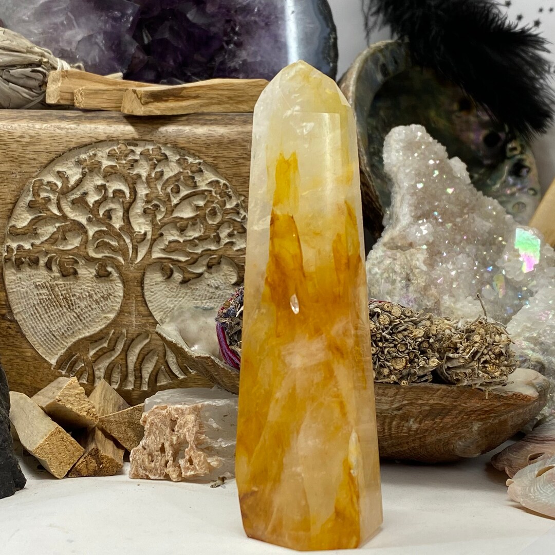 Yellow Hematoid golden Healer Tower 2, Yellow Hematoid, Golden Healer ...