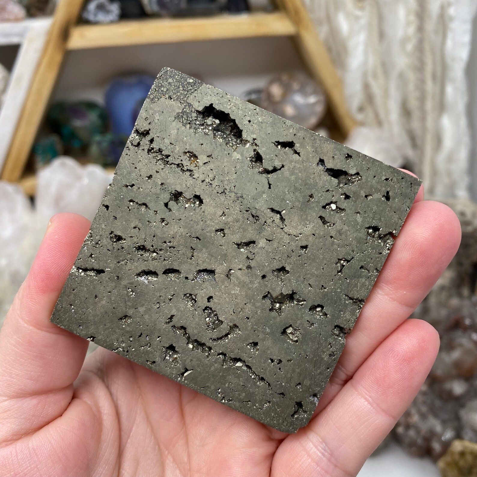 Pyrite Pyramid 11 Pyrite Pyrite Stone Pyrite Crystal | Etsy