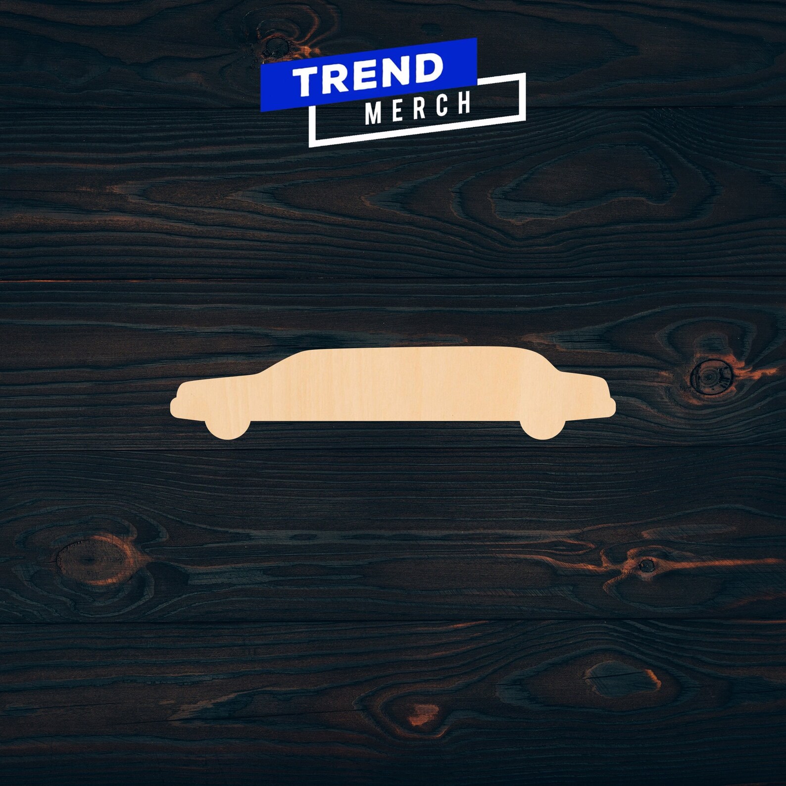 Limo Wood Cutout, Limo Wood Shape, Unfinished Wooden Shape, Wood Shape ...