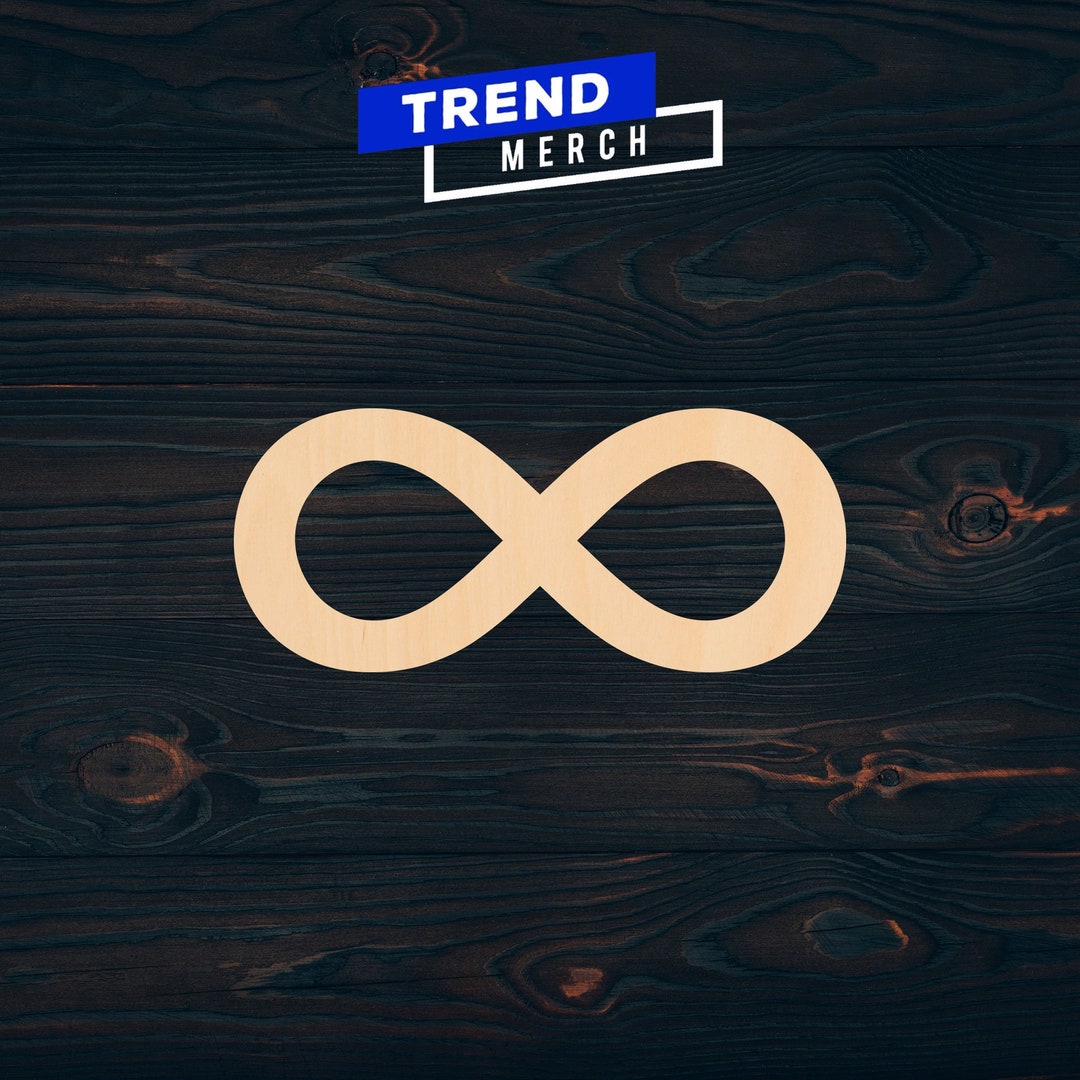 Infinity Symbol Wood Cutout, Infinity Symbol Wood Shape, Unfinished ...