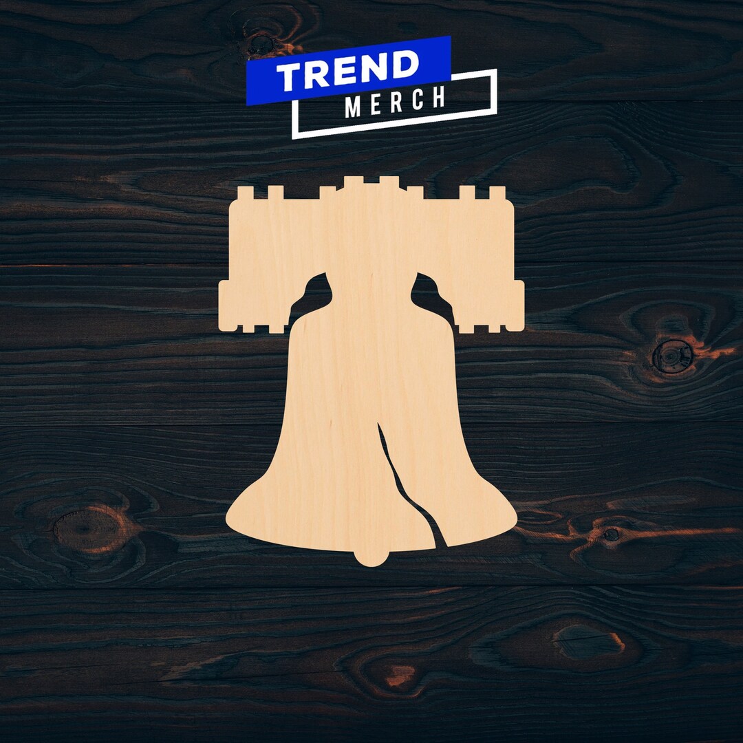 Liberty Bell Wood Cutout, Liberty Bell Wood Shape, Unfinished Wooden ...