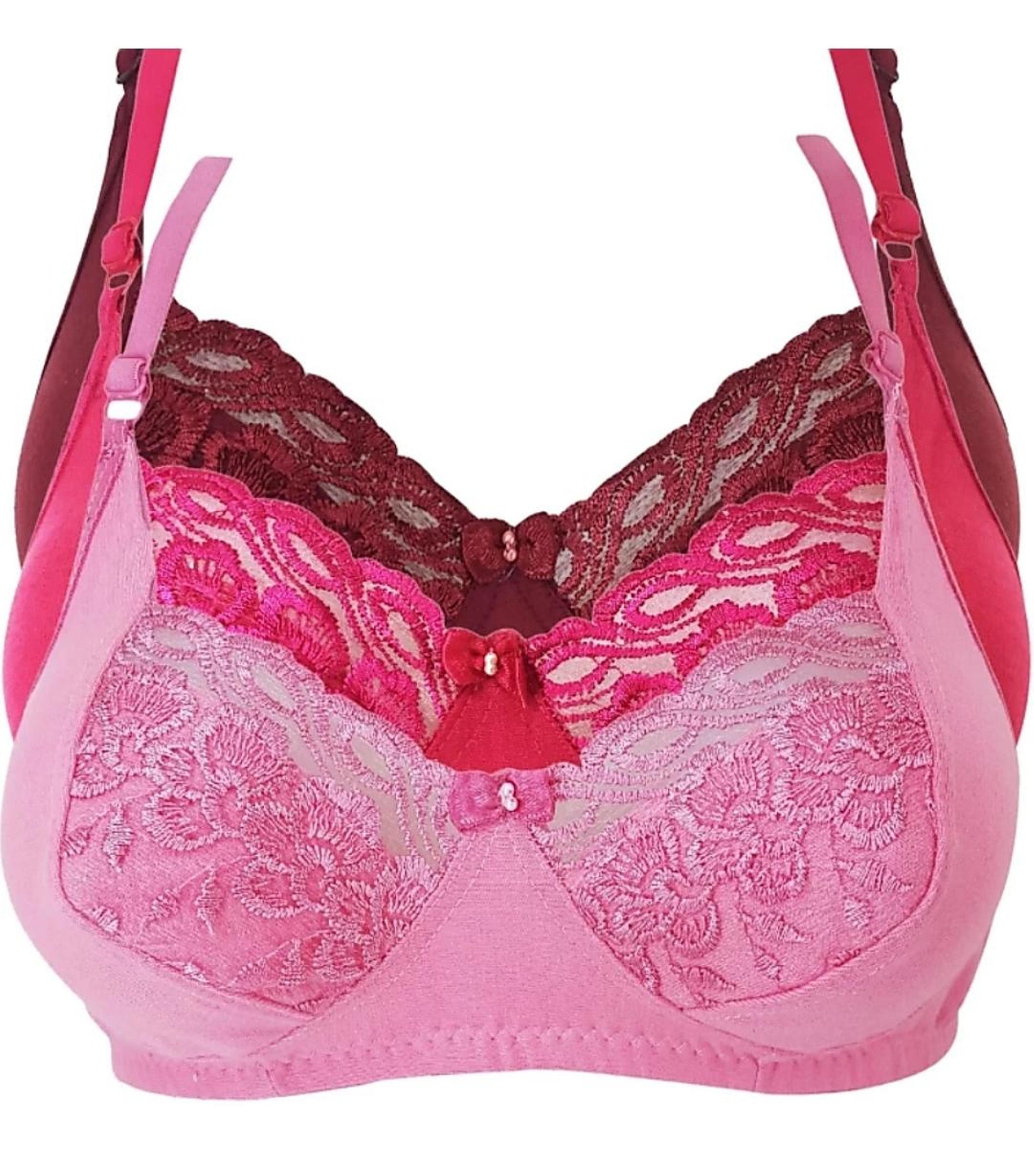 Full Coverage Underwire Bra Comfort Wide Straps Support Panels Etsy