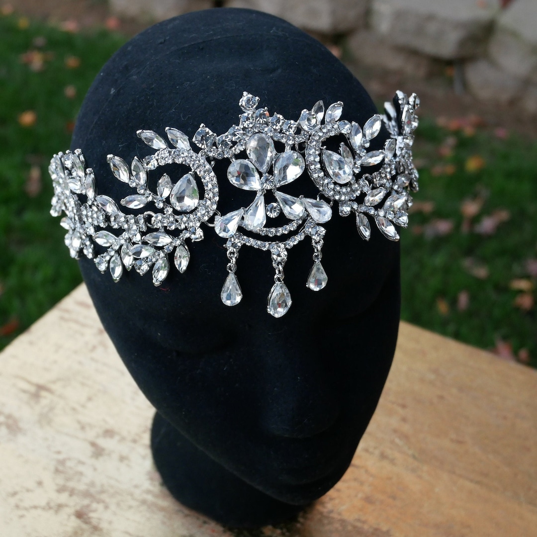 Water Drop Headband,bling Headband,hair Jewelry, Tiaras,crowns ...