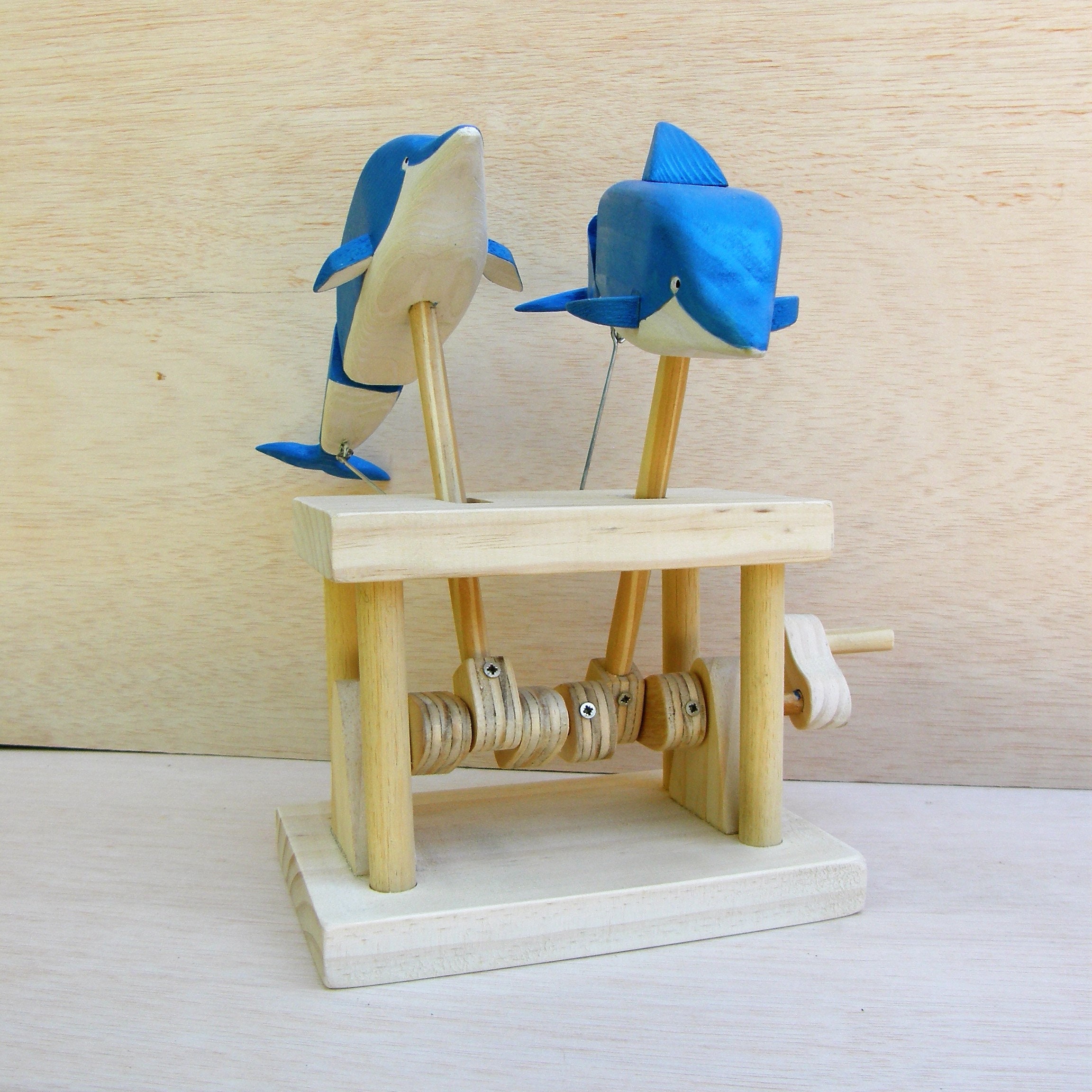 Dolphin Automaton Wooden Automaton Decoration Automaton - Etsy Canada