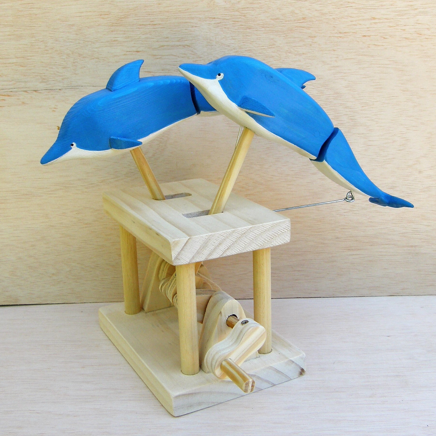Dolphin Automaton Wooden Automaton Decoration Automaton - Etsy Canada