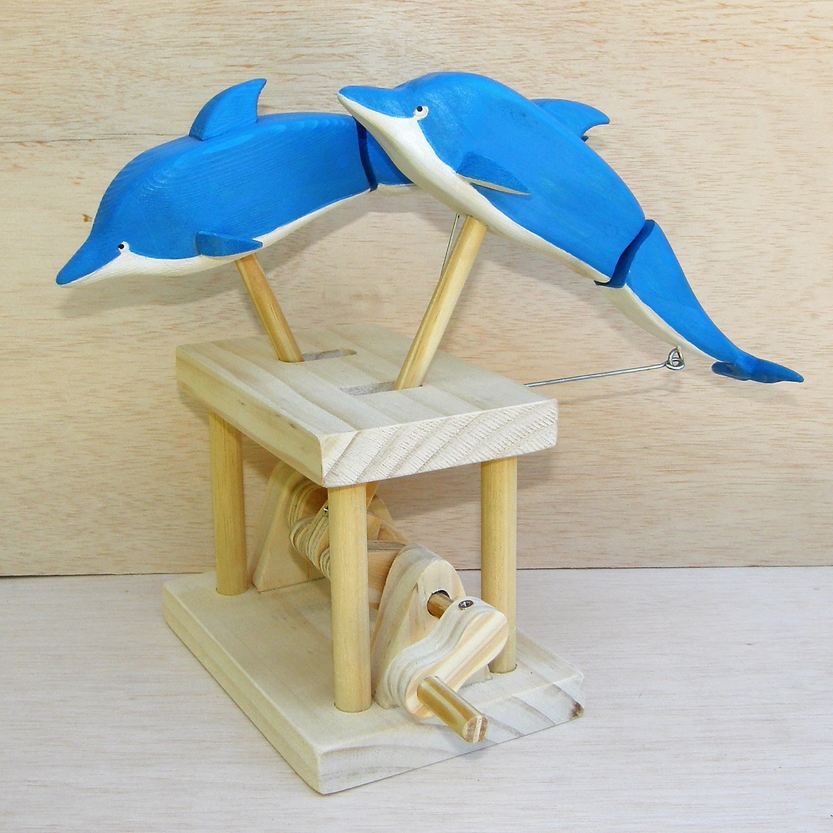 Dolphin Automaton Wooden Automaton Decoration Automaton - Etsy Canada