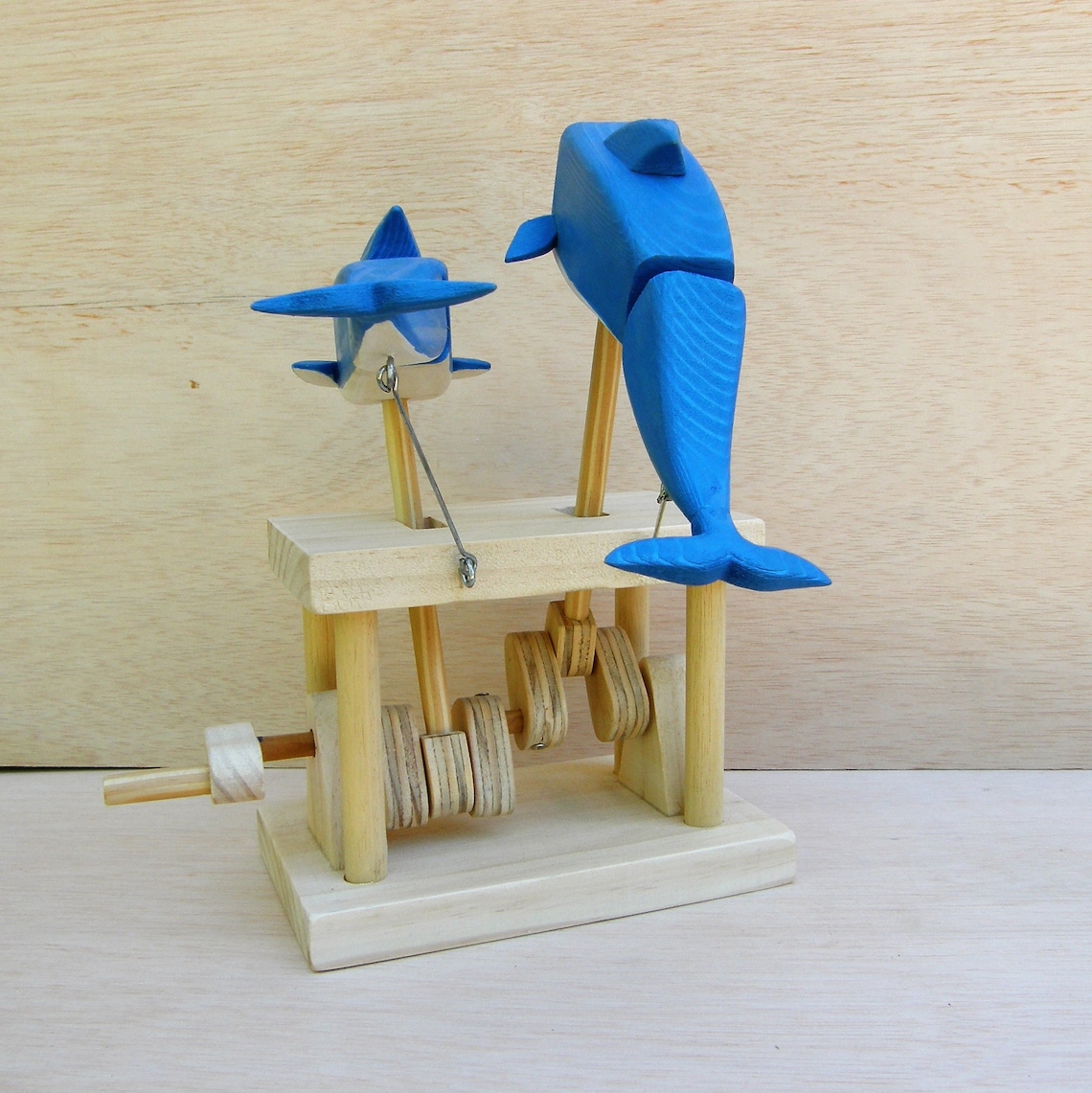 Dolphin Automaton Wooden Automaton Decoration Automaton - Etsy UK