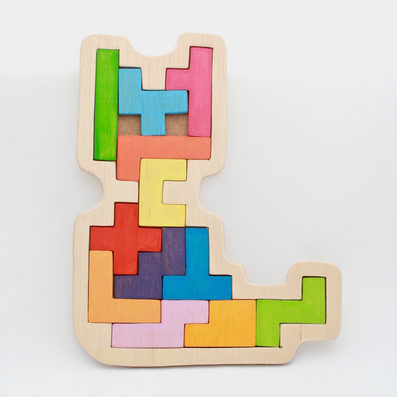 Cat⎜pentomino Puzzle 2d⎜animal Pentomino⎜wooden Teaser⎜mathematical ...